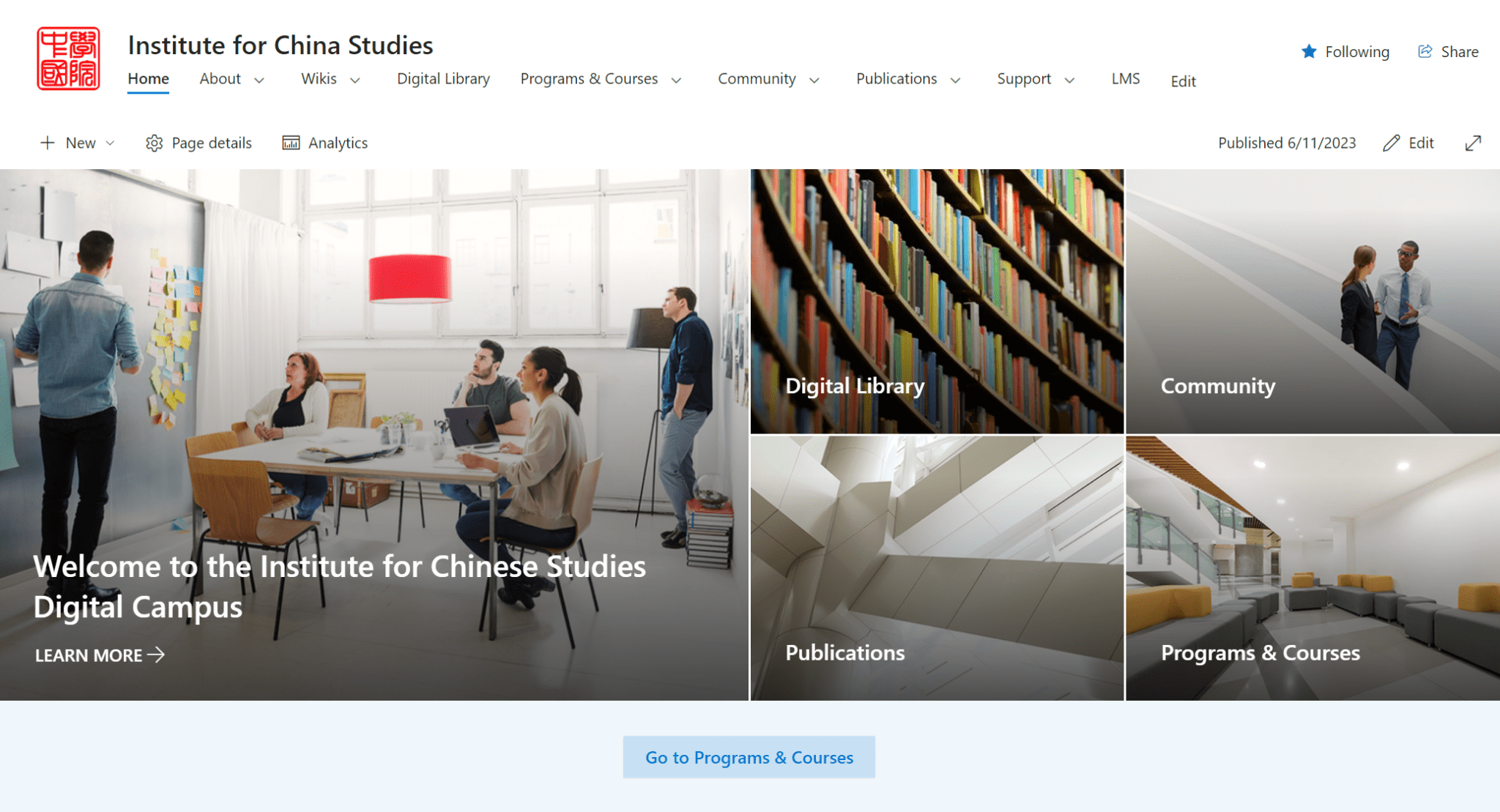Digital Campus – Institute for China Studies
