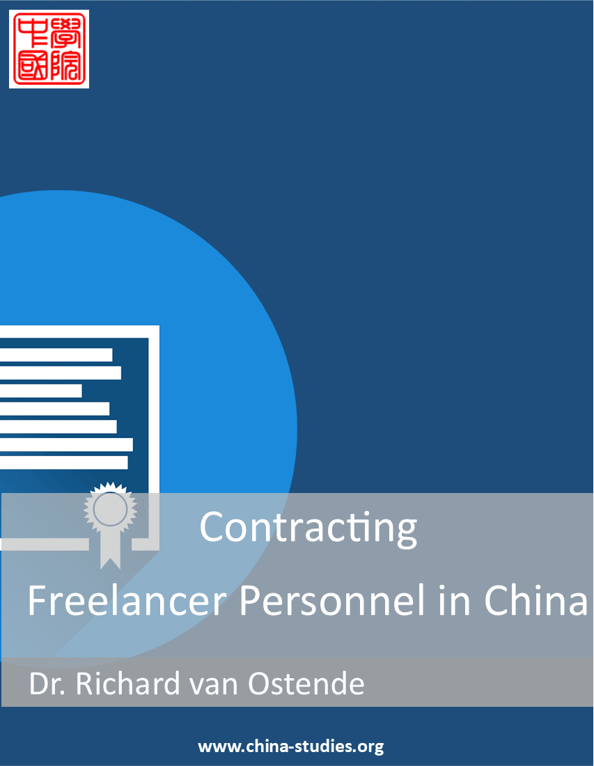 eBook: Contracting Freelance Personnel In China – Institute for China ...